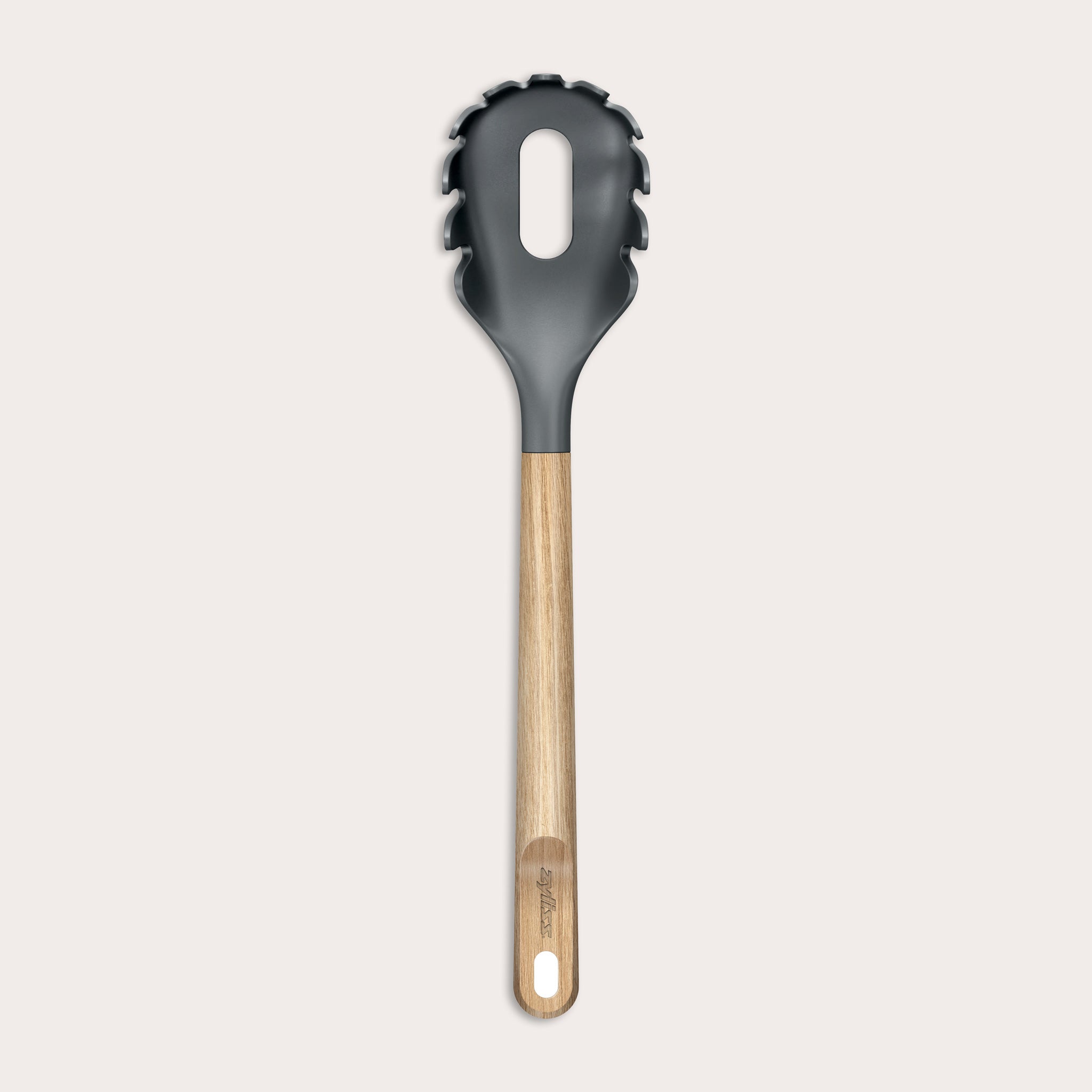 Zyliss Spaghetti Server Oak Wood – Heat-Resistant Pasta Serving Tool